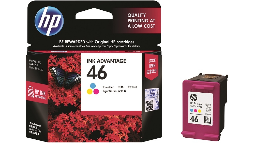 HP 46 Tri-Colour Original Ink Advantage Cartridge | Harvey Norman Malaysia