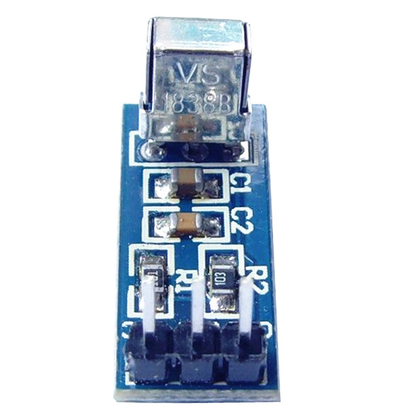 2PCS VS1838 HX1838 TL1838 VS1838B IR Receiver Remote Control for ...