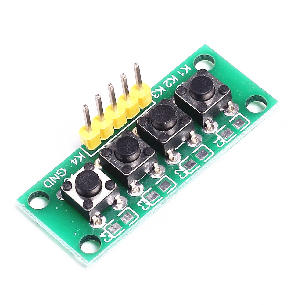 1x4 4 Keys Button Keypad Keyboard Breadboard Module For Arduino Ca Ebay