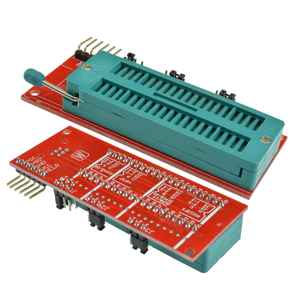 Pic Icd2 Program Adapter Pic Kit 2 Pickit 3 Programmer Seat Board 40pin Socket Ebay 