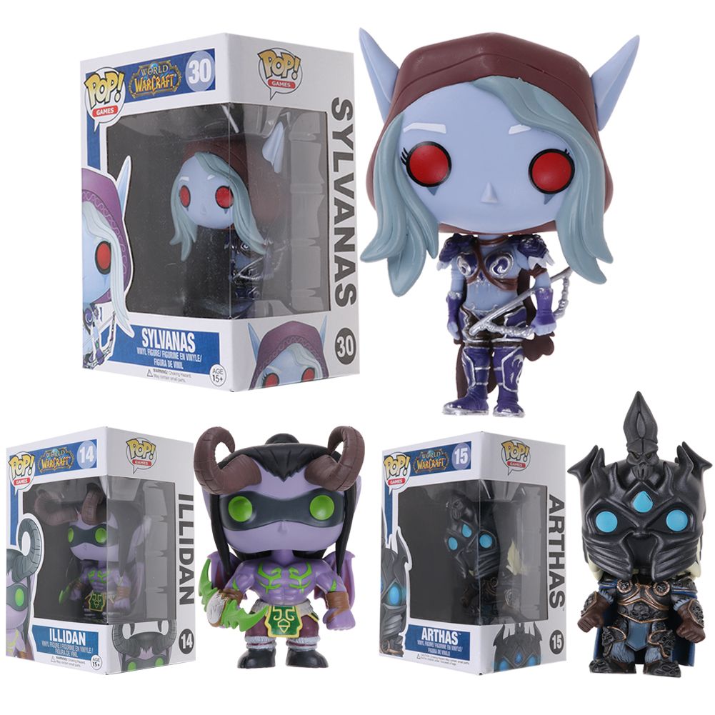 Funko-Pop-WOW-World-of-Warcraft-Arthas-Illidan-Action-Figure-Kid-Toys ...