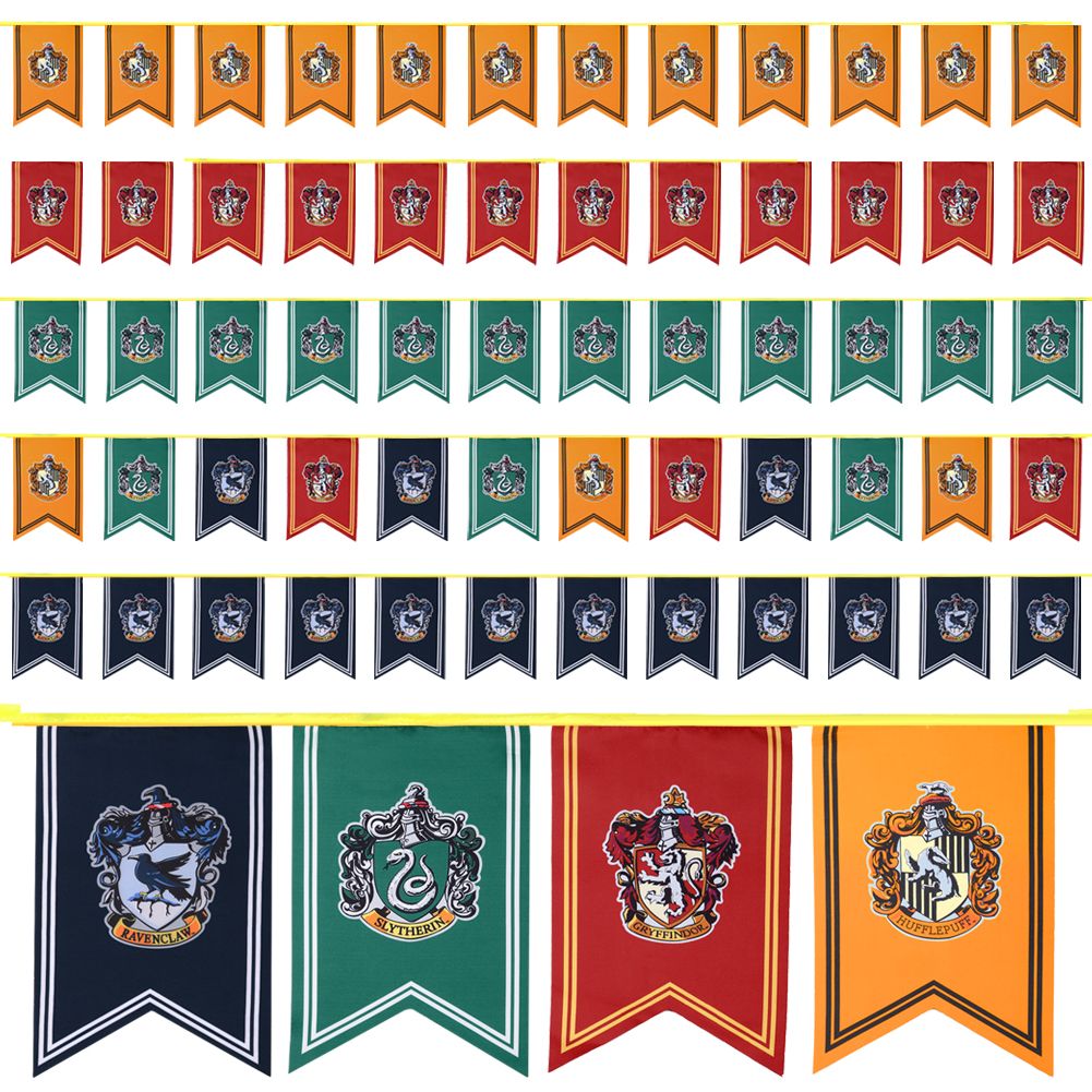 Harry Potter Harry Potter House Banners Collector Set of 5 Hogwarts ...