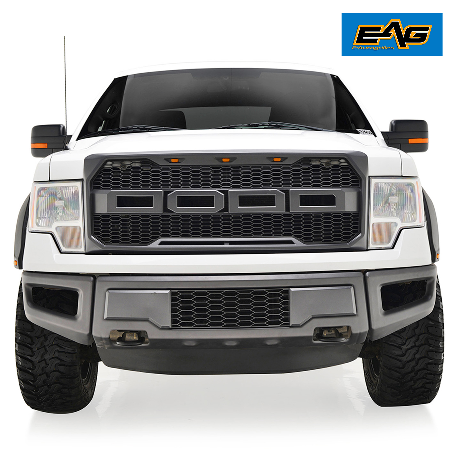 EAG 2017 Raptor Style Front Bumper for 09-14 Ford F-150
