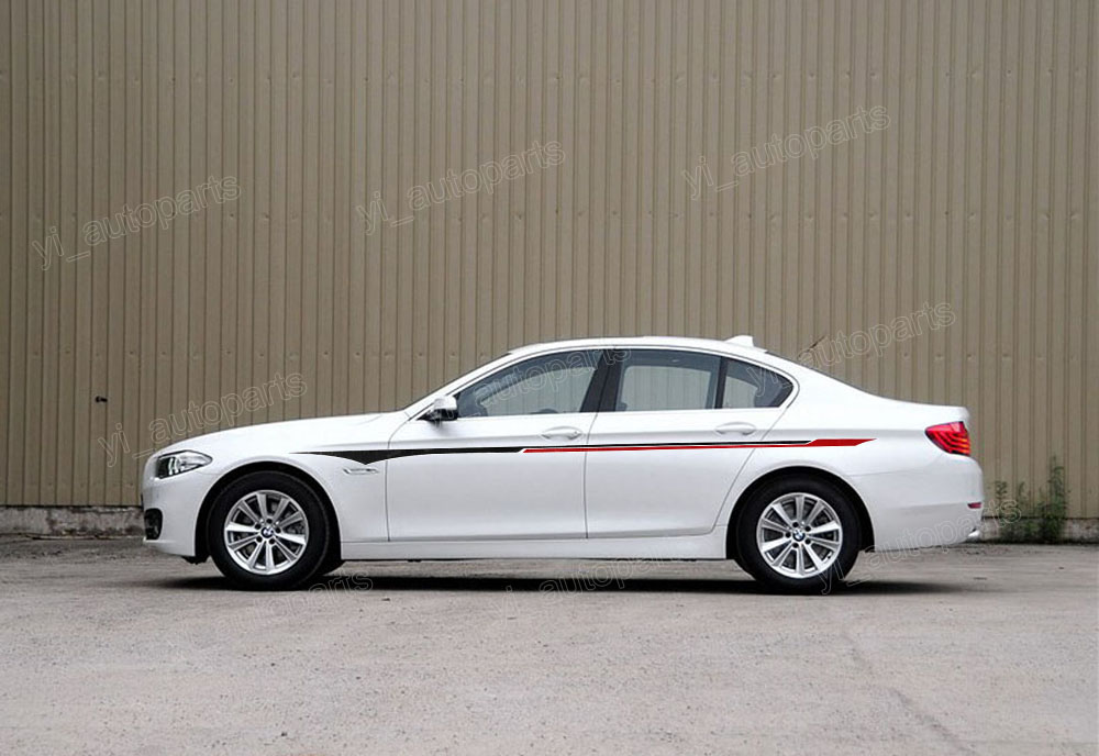 110"X 2.75" Car Racing Body Side Banner Vinyl Graphic Sticker Stripe ...