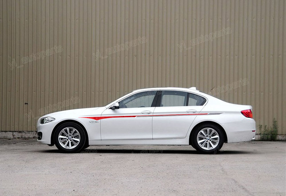 110"X 2.75" Car Racing Body Side Banner Vinyl Graphic Sticker Stripe ...