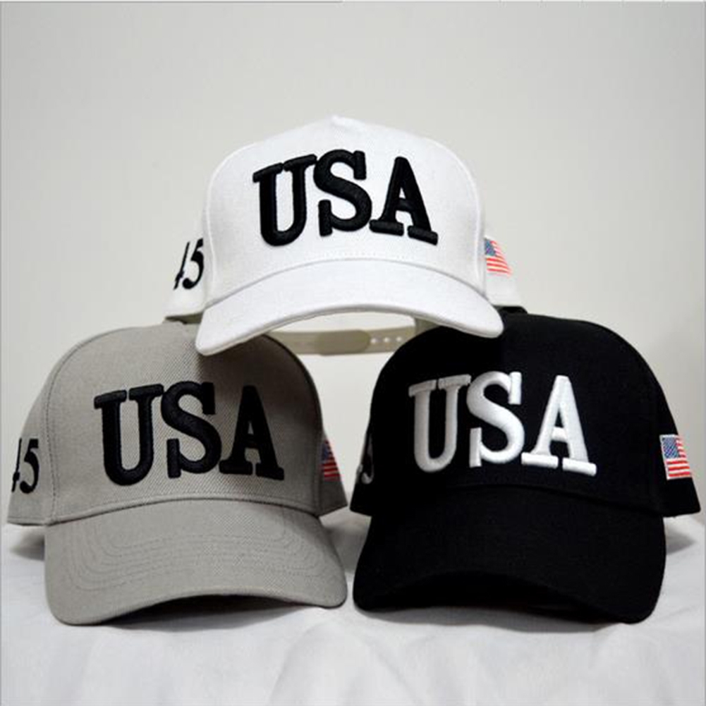 Fashion Cool Trump Hat 45th President Make America Great Again Red ...