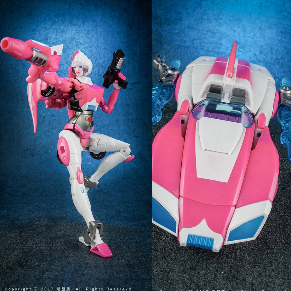 7" Transformers Action Figure Arcee G1 WeiJiang Die-cast Toy With Box