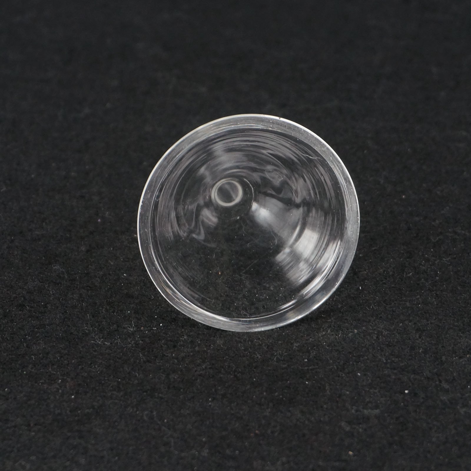 40-120mm Miniature Lab Glass Funnel Borosilicate Glassware Triangle ...