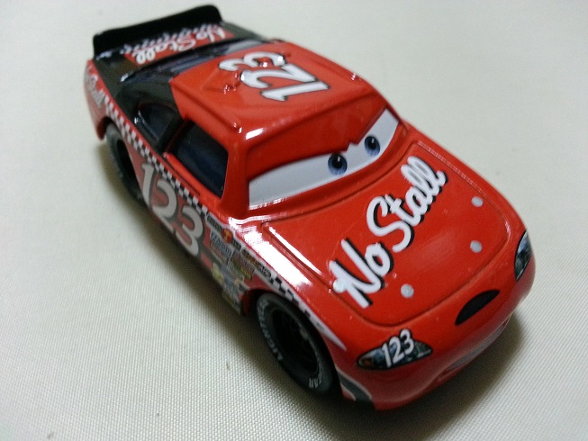 Mattel Disney Pixar Cars No.123 No Stall Diecast Toy Car 1:55 Loose New ...