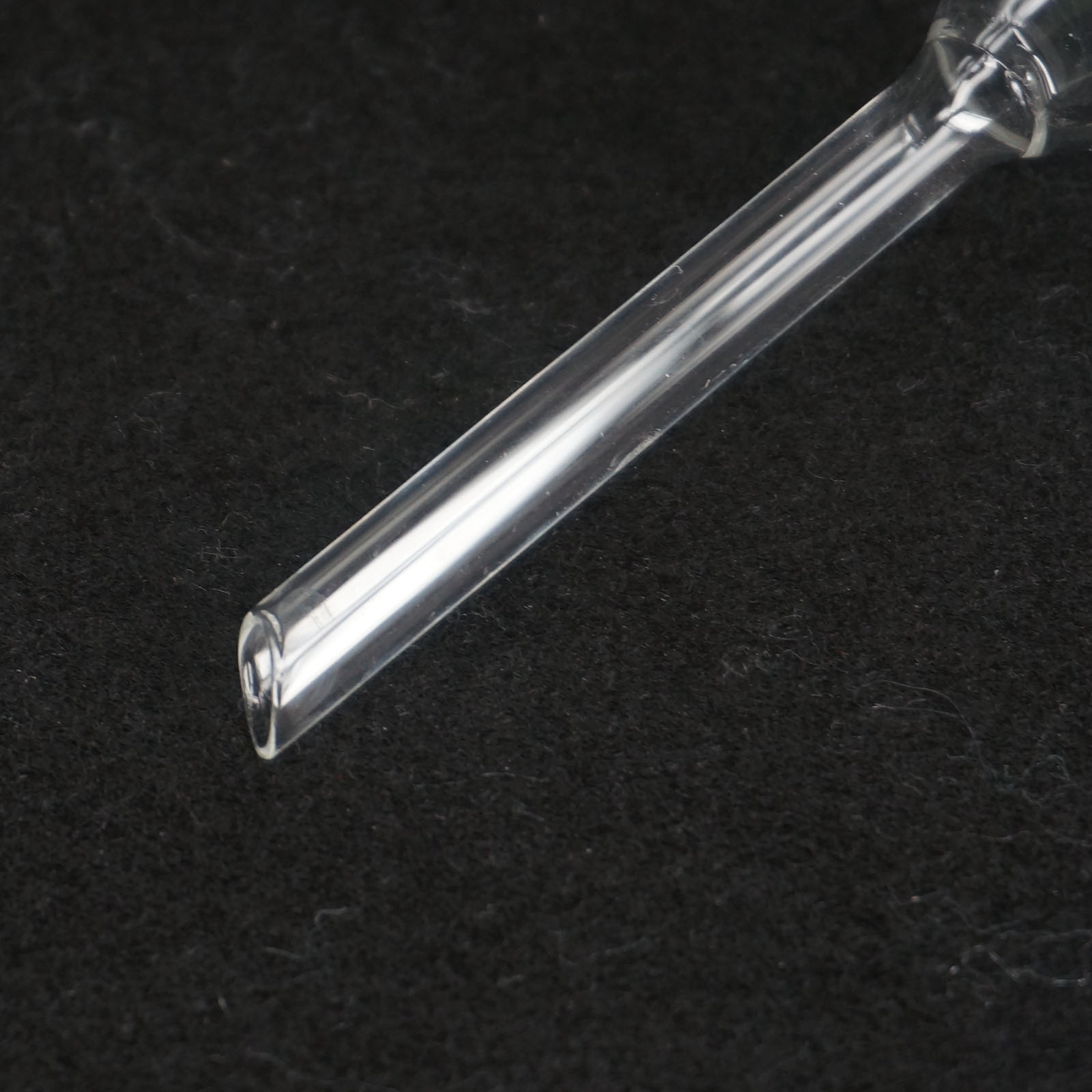 40-120mm Miniature Lab Glass Funnel Borosilicate Glassware Triangle ...