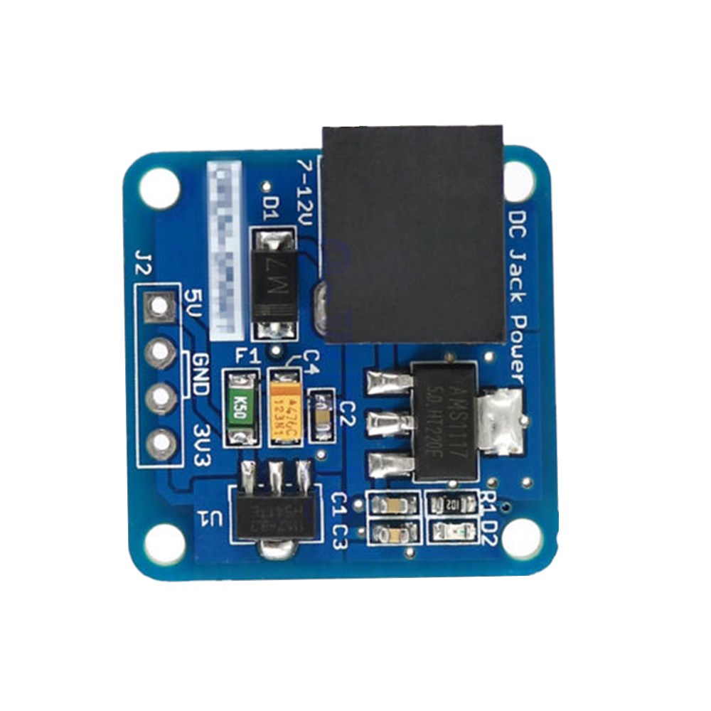 Arduino DC-Jack 7-12V to 5V/3.3V Step-down Buck Converter Power Supply ...