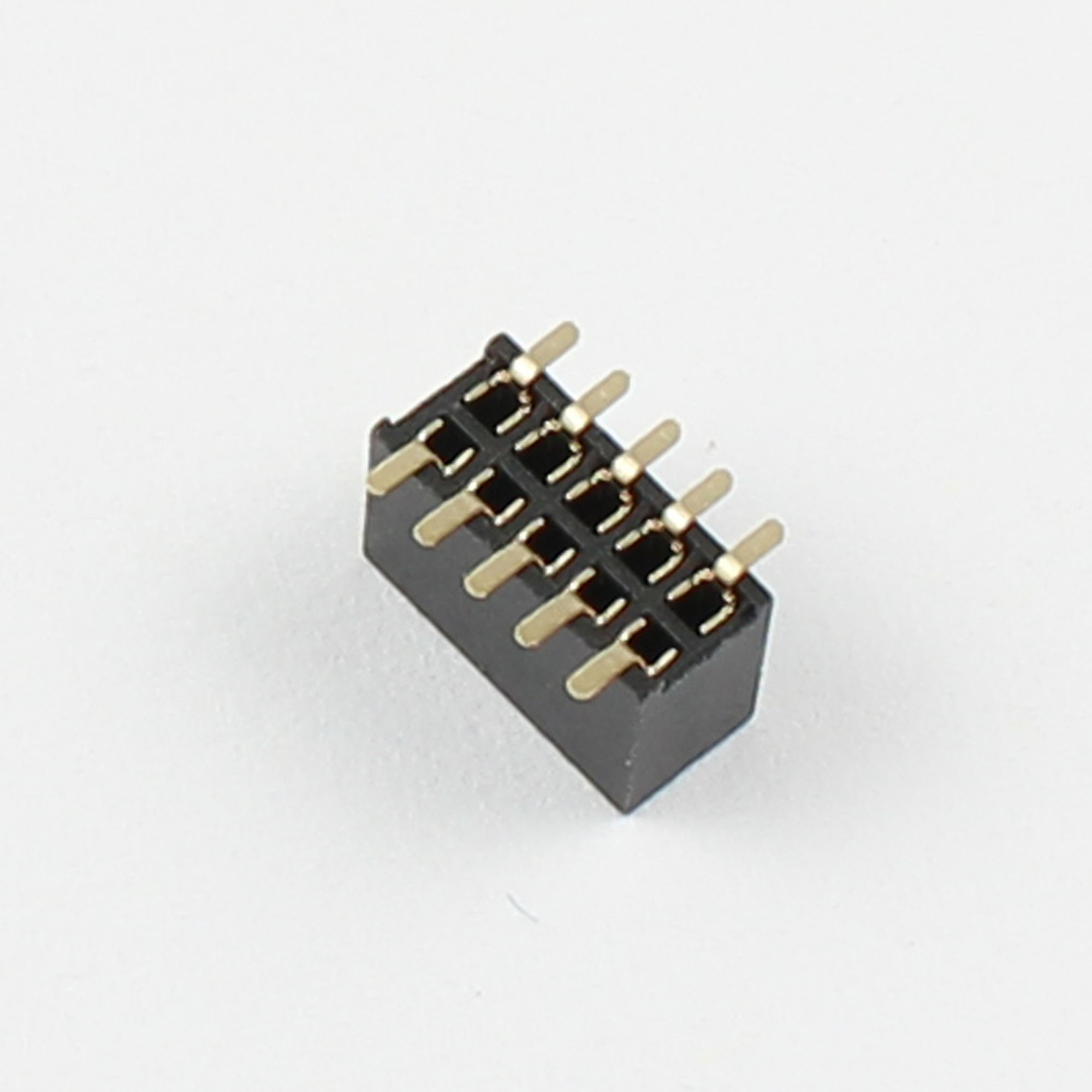 10Pcs 1.27mm Pitch 2x5 Pin 10 Pin Female SMT SMD Double Row Pin Header ...