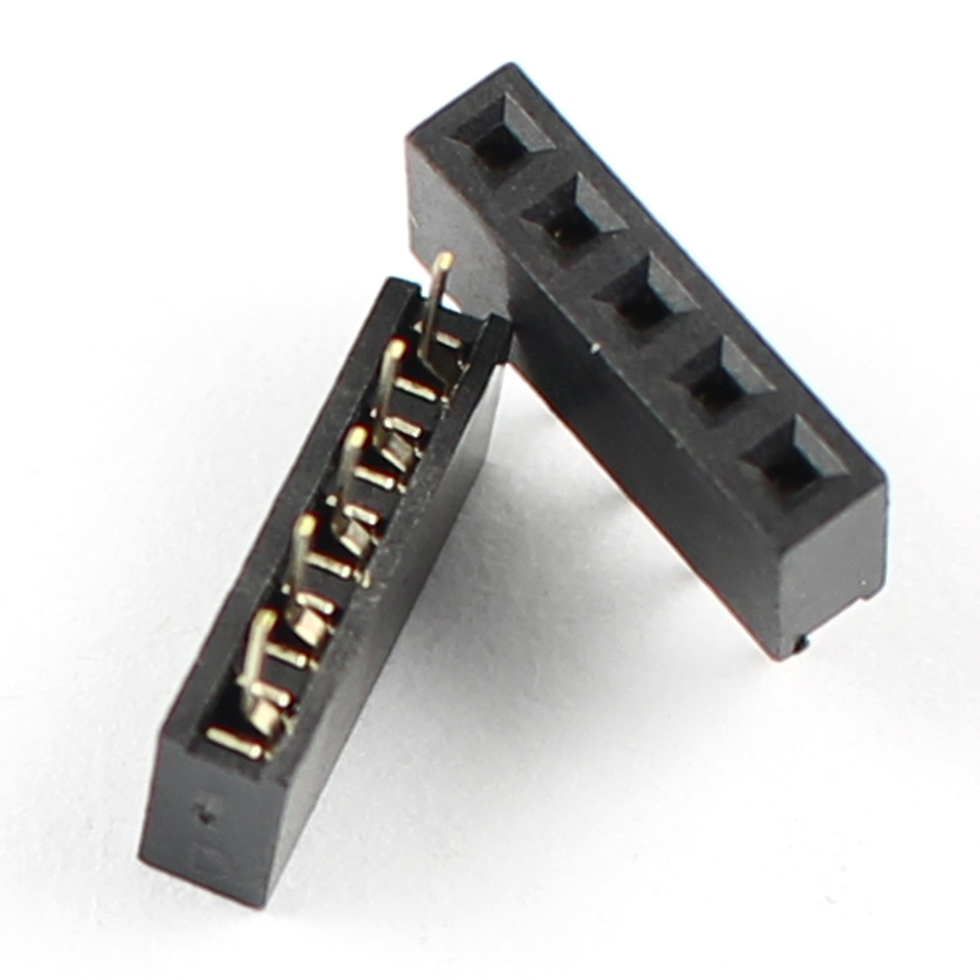 10Pcs 2mm 2.0mm Pitch 5 Pin Female Single Row Straight Pin Header Strip ...