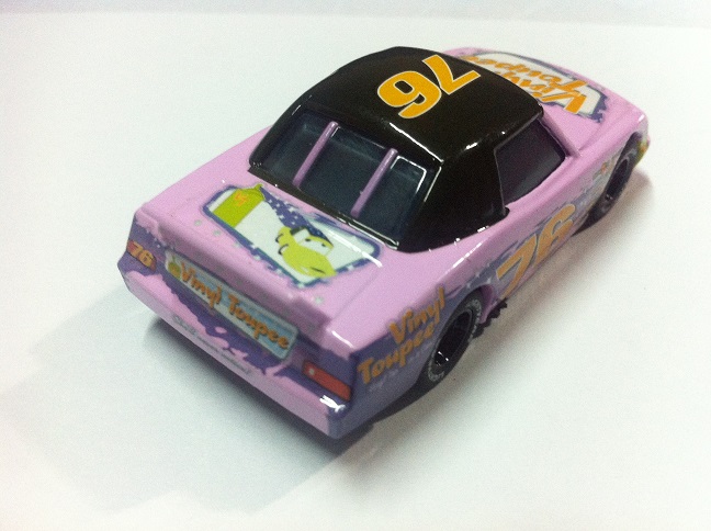 Mattel Disney Pixar Cars No.76 Vinyl Toupee Diecast Toy Car 1:55 Loose ...