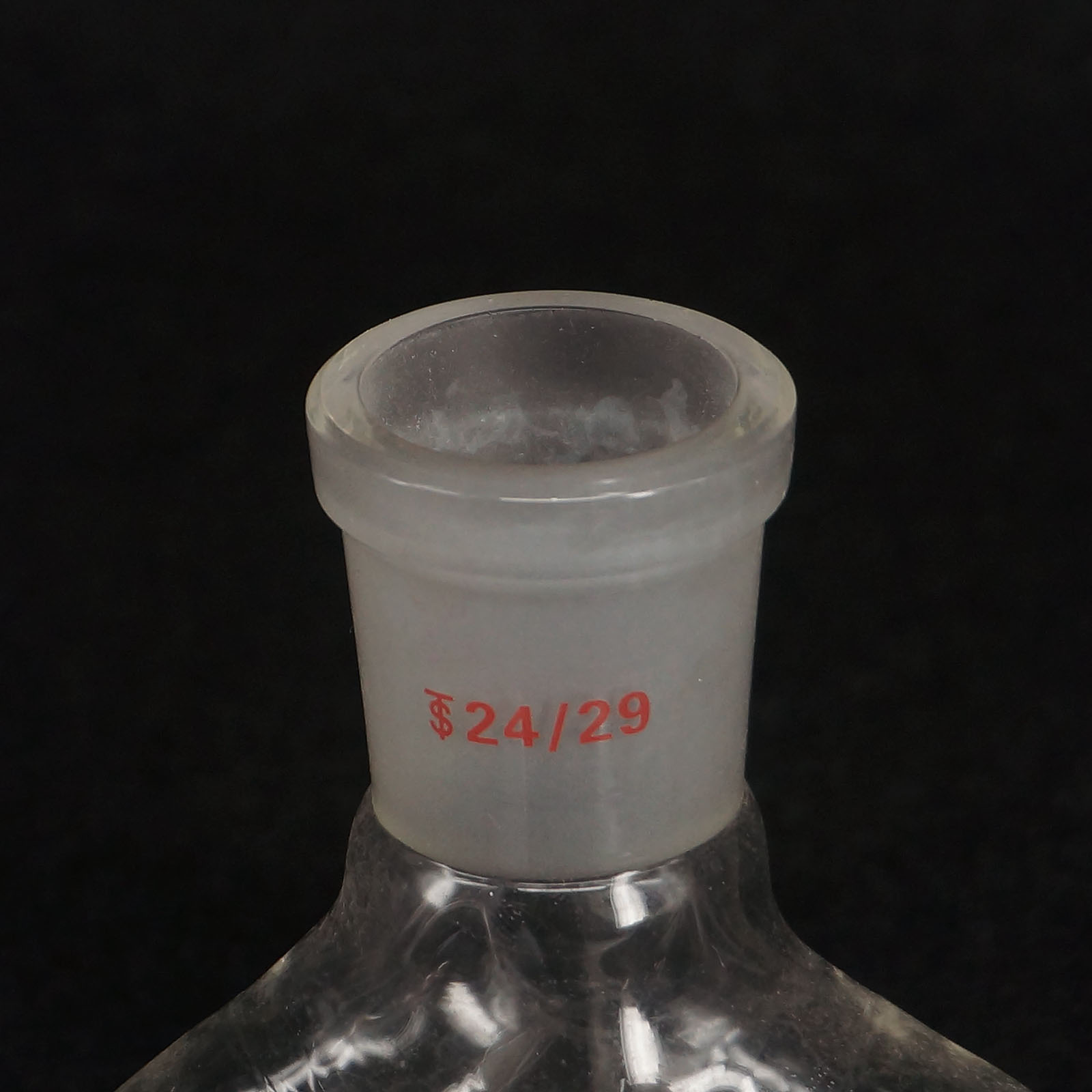 24/29 x 24/29 Joint 2-Way Lab Glass Vacuum Receiver Adapter Science ...