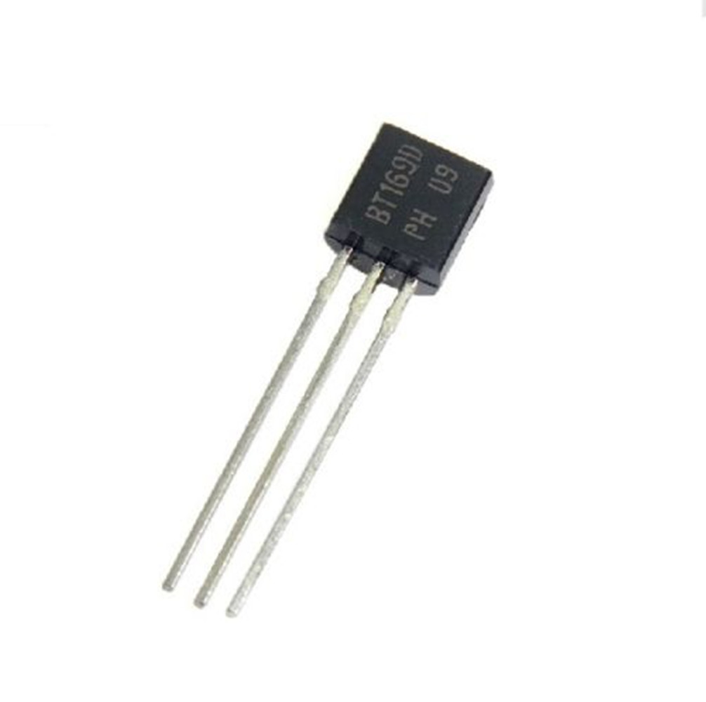 100PCS Unidirectional thyristor BT169D BT169 Logic Level TO-92 400V 0 ...