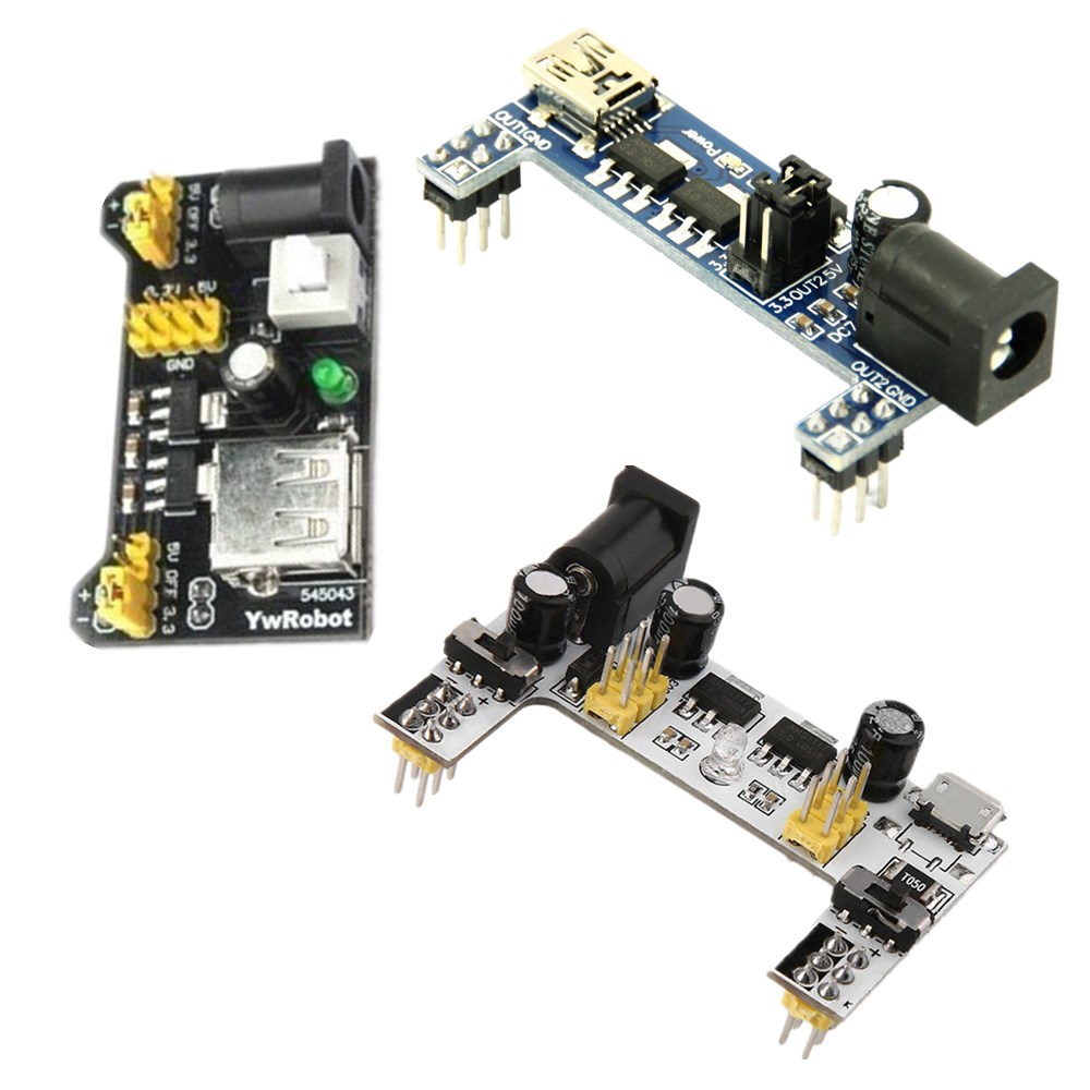 Solderless Mb102 Breadboard Power Supply Mini Usb 33v 5v Dc 7 12v For Arduino Ebay