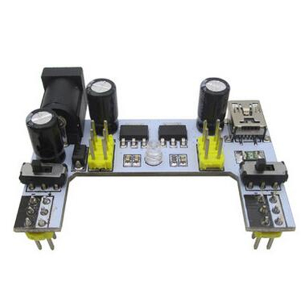 2PCS MB102 Mini USB Breadboard Power Supply Module DC 7-12V For Arduino ...
