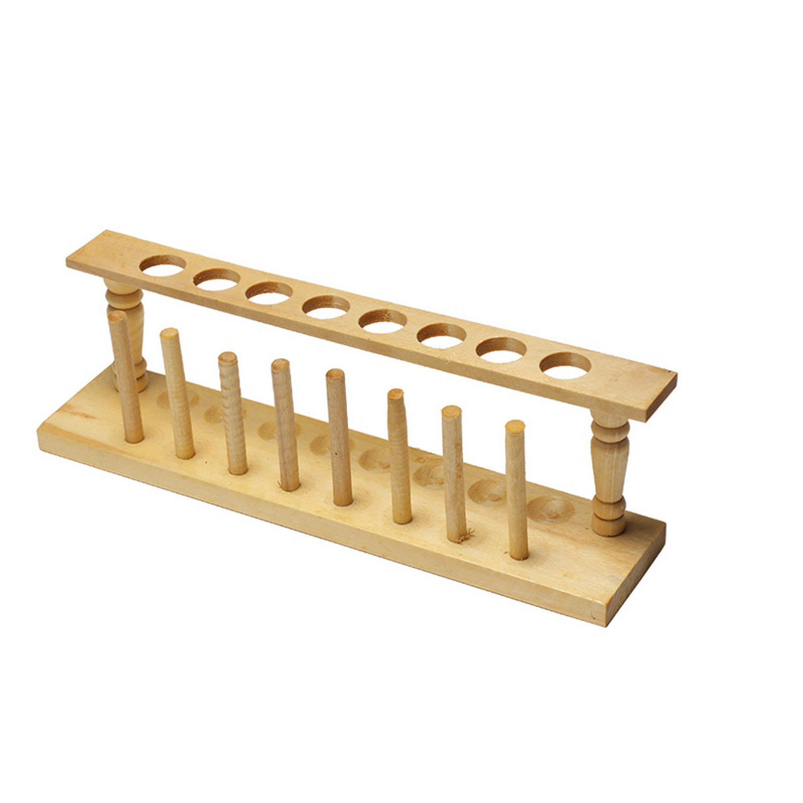 6/8/10/12/24 Holes Lab Wooden Test Tube Storage Holder Bracket Rack ...