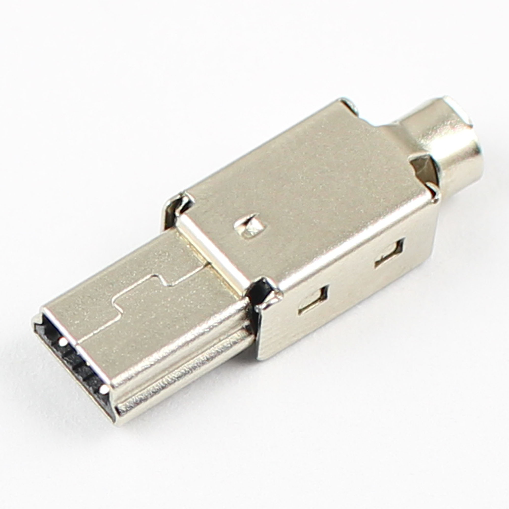 100Pcs Mini USB 5 Pin Male Socket Connector For DIY | eBay