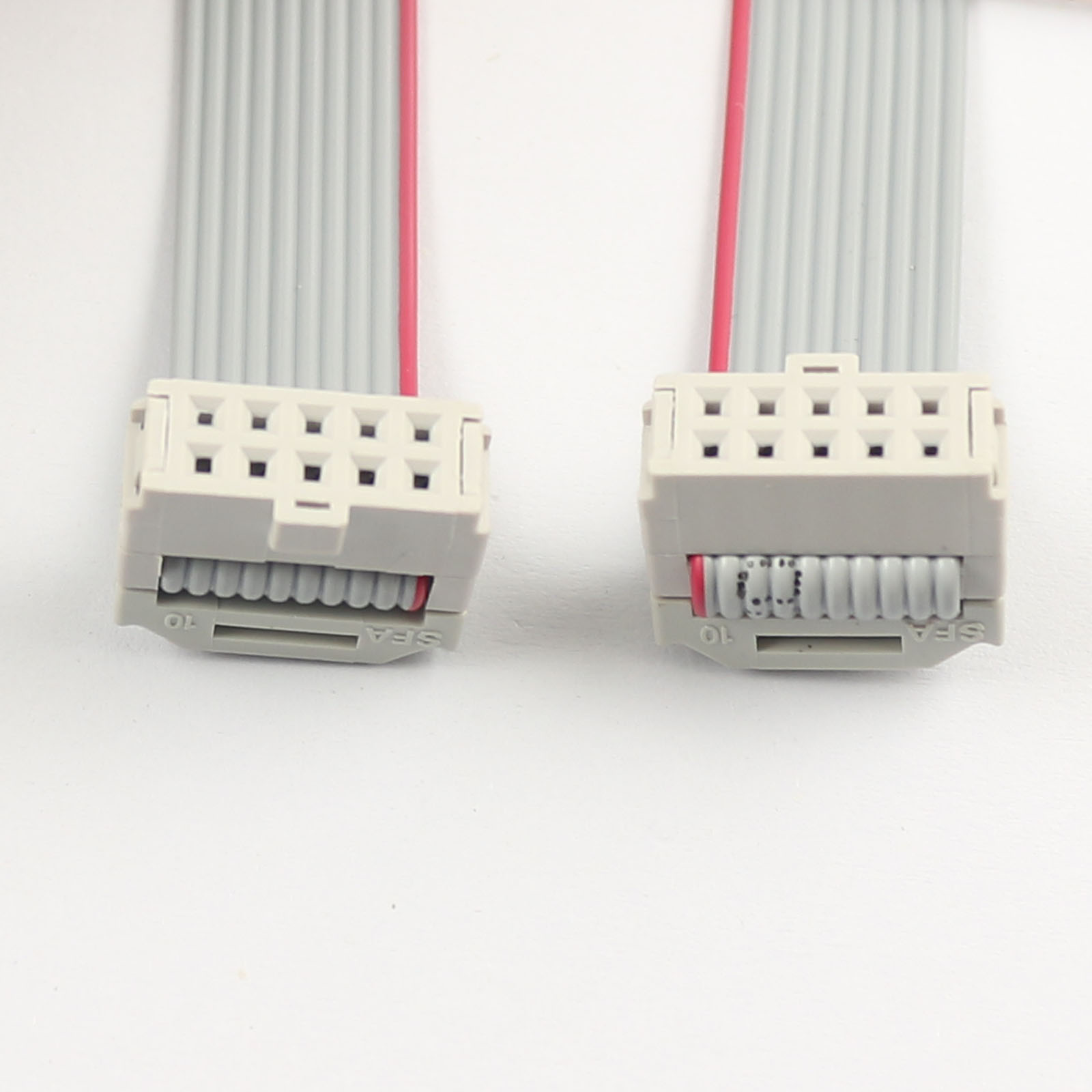 20Pcs 2.54mm Pitch 2x5 Pin 10 Pin 10 Wire IDC Flat Ribbon Cable Length ... 20Pcs 2.54mm Pitch 2x5 Pin 10 Pin 10 Wire IDC Flat Ribbon Cable Length ...