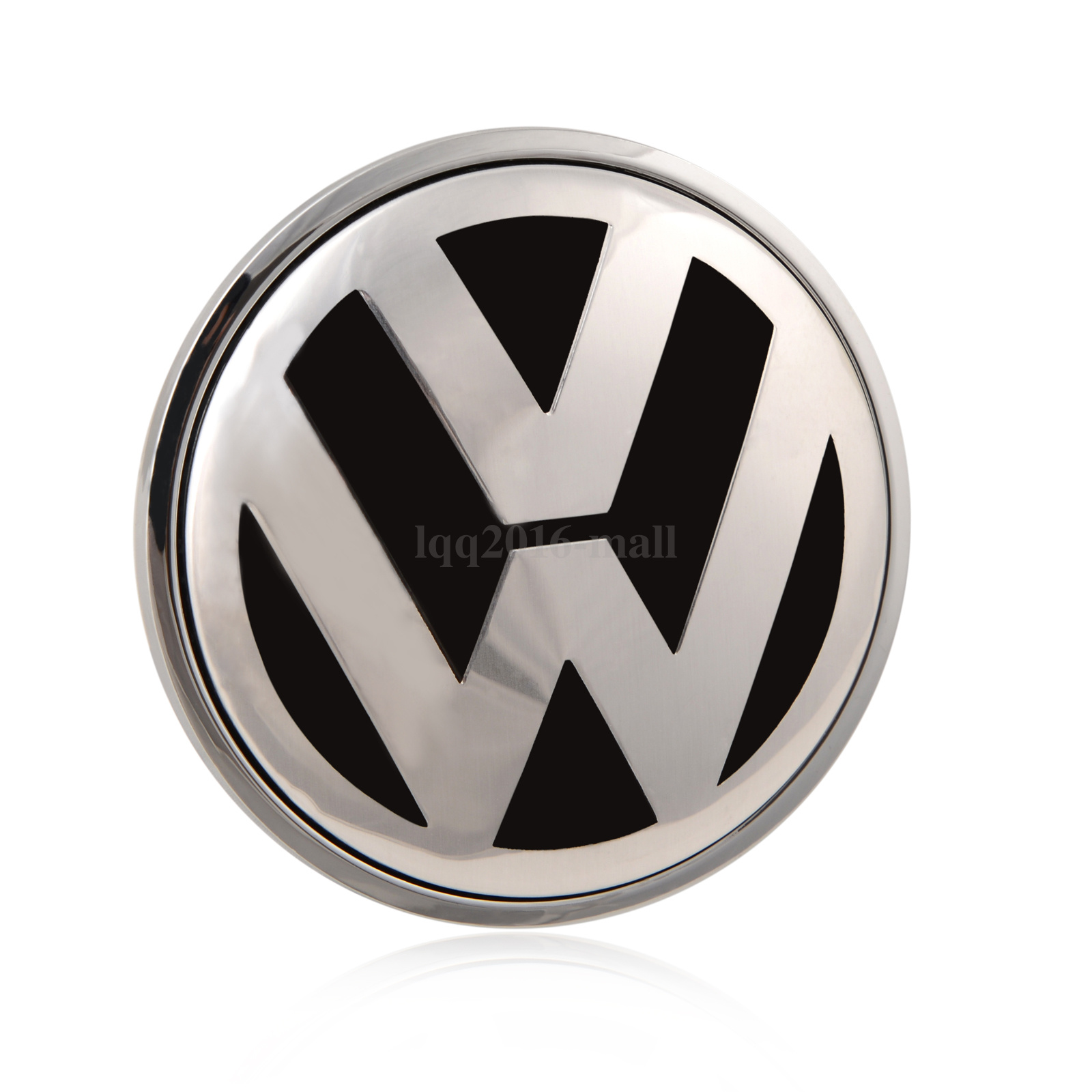 4x Volkswagen VW emblem 67-68MM Wheel center cap sticker logo badge ABS ...