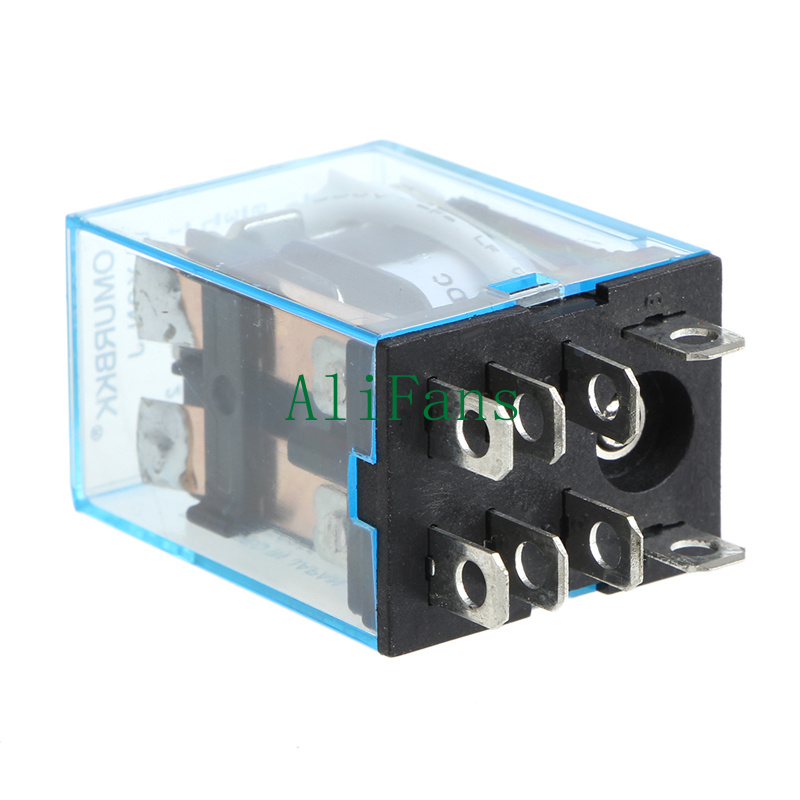 5 PCS X LY2NJ J LY2N LY2 AC 200V/220V 8PIN 10A 240VAC 28VDC Power Relay ...