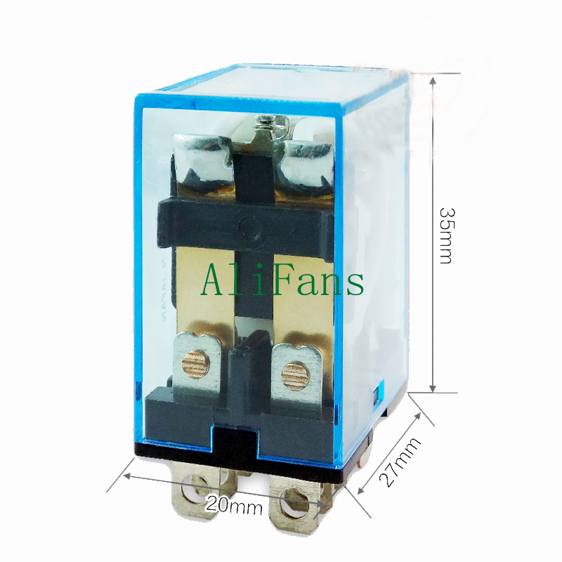 5 PCS X LY2NJ J LY2N LY2 AC 200V/220V 8PIN 10A 240VAC 28VDC Power Relay ...