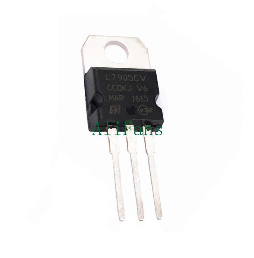 5 pcs L7905CV L7905 LM7905 Voltage Regulator IC - 5V 1.5 AF | eBay