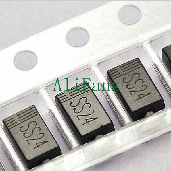 100pcs 1N5822 SS24 DO-214AA SMB DIODE SCHOTTKY 2A 40V TOSHIBA NEW ...