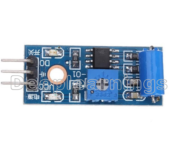 3pcs 12V Normally Closed Vibration Sensor Module Plus Relay Module 2 In ...