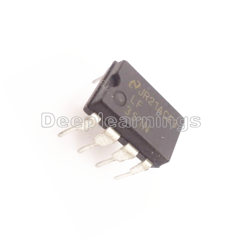 10PCS LF351 LF351N High Speed Wide Bandwith J-FET Op Amp IC | eBay