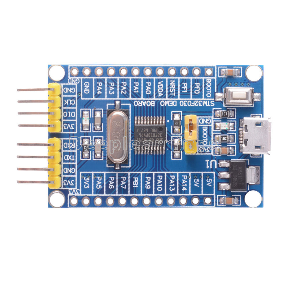 Integrated Circuits (ICs) Mini System Development Board ARM STM32 ...