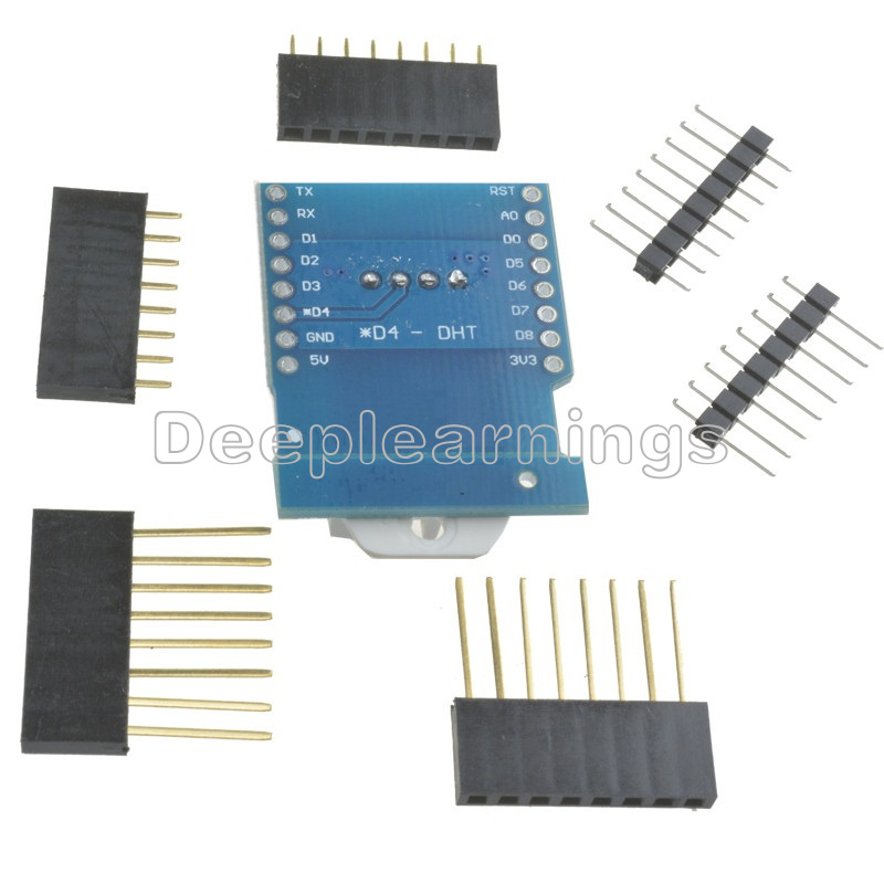 DHT22 AM2302 Temperature and Humidity Sensor Shield Module For D1 Mini ...