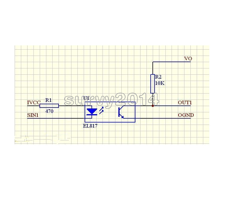 12V 1 Channel Optocoupler Isolation Module Isolated Board No PCB Holder ...