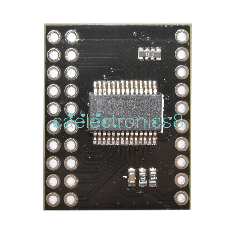 Mcp23017 Bidirectional 16 Bit Io Expander With I2c Iic Serial Interface Module Ebay