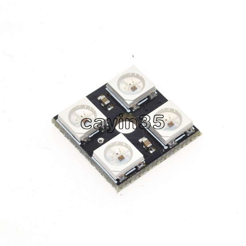 4/16/40/64Bit WS2812 Matrix LED 5050 RGB Full-Color Driver Board For ...