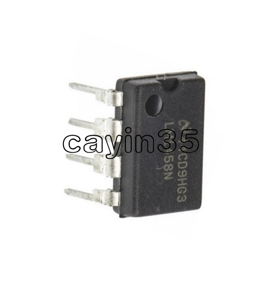 10Pcs LM1458 1458 LM1458N IC DUAL OPERATIONAL AMPLIFIER UK | eBay