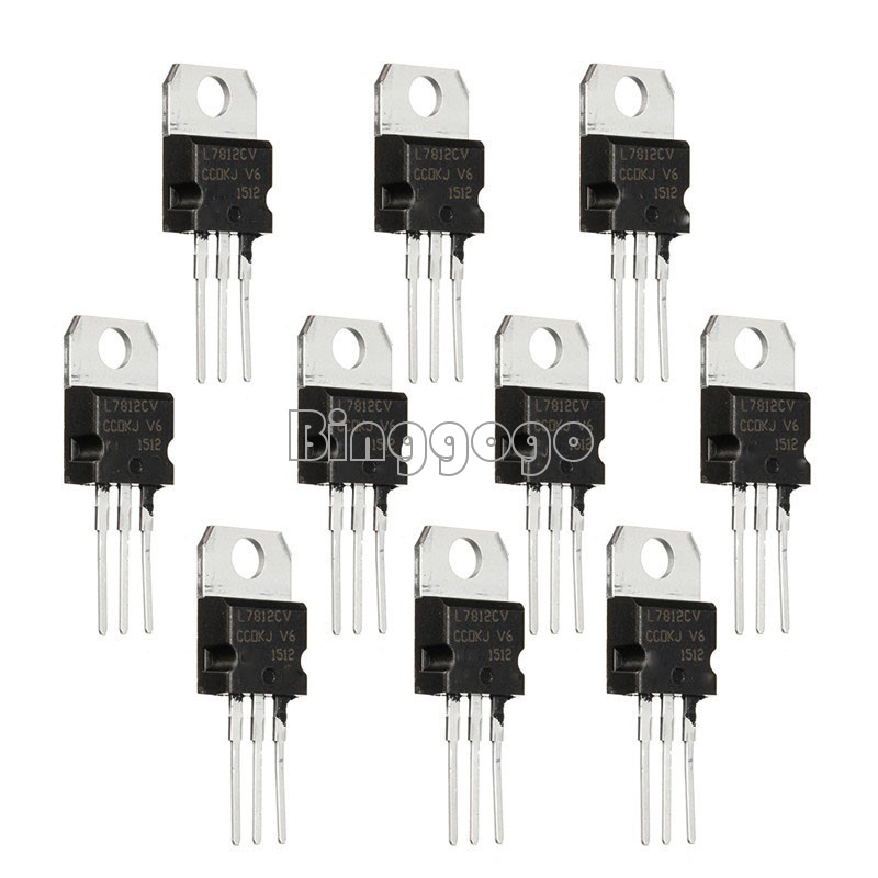 5Stks L7812CV LM7812 L7812 TO-220 Voltage Regulator IC | eBay