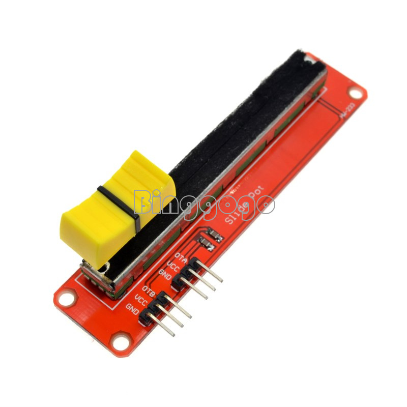10k Linear Slide Potentiometer Module Dual Output Arduino Avr Electronic Block Ebay