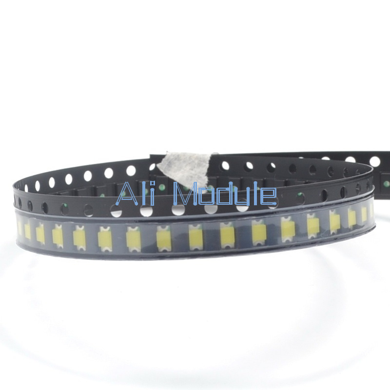 50PCS White super bright 1206 SMD Led Light Bulbs Lamp Car SMT ...