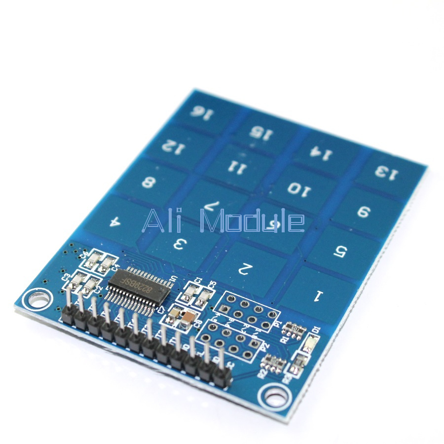 Arduino TTP229 16 Channel Digital Capacitive Switch Touch Sensor Module | eBay