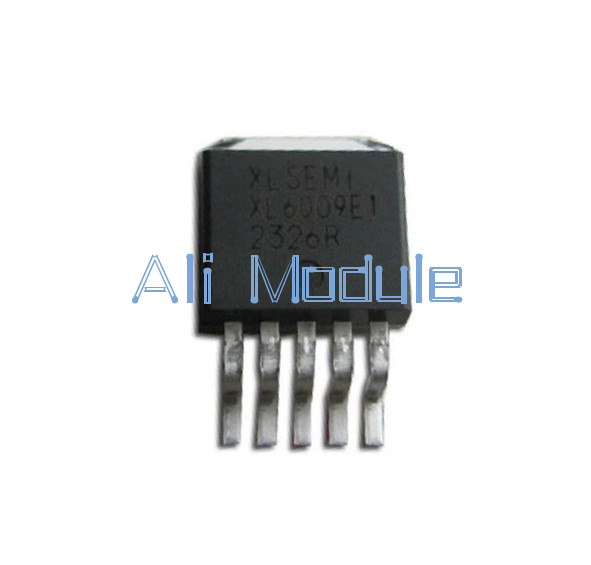 5PCS XL6009 XL6009E1 DC-DC Adjustable Step-up Boost IC TO-263 42V/4A ...