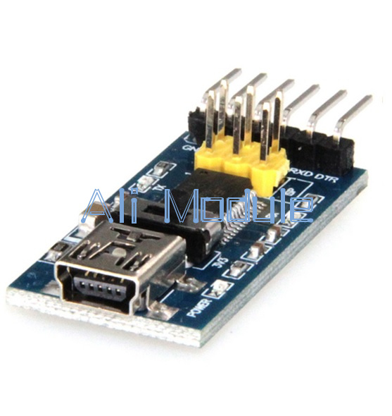 New Basic Breakout Board For FTDI FT232RL USB to Serial IC For Arduino ...
