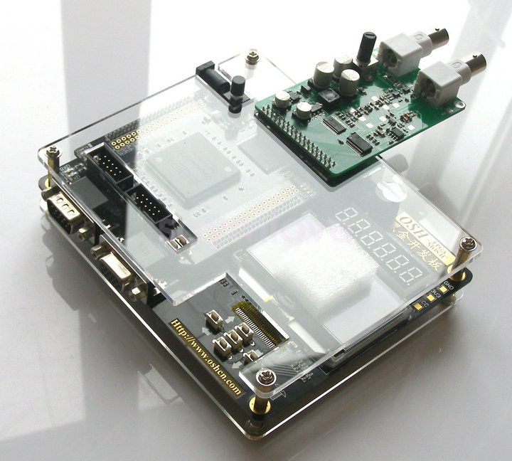 High-speed AD9708 AD9280 AD / DA Module FPGA Development Board Black ...