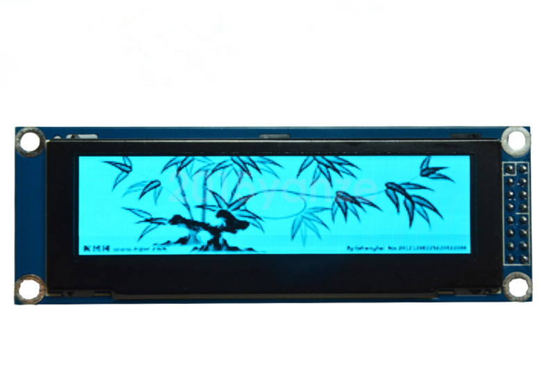 New 3.12" 256x64 Blue Pixel OLED LED Display Module Parallel SPI SSD1322 | eBay