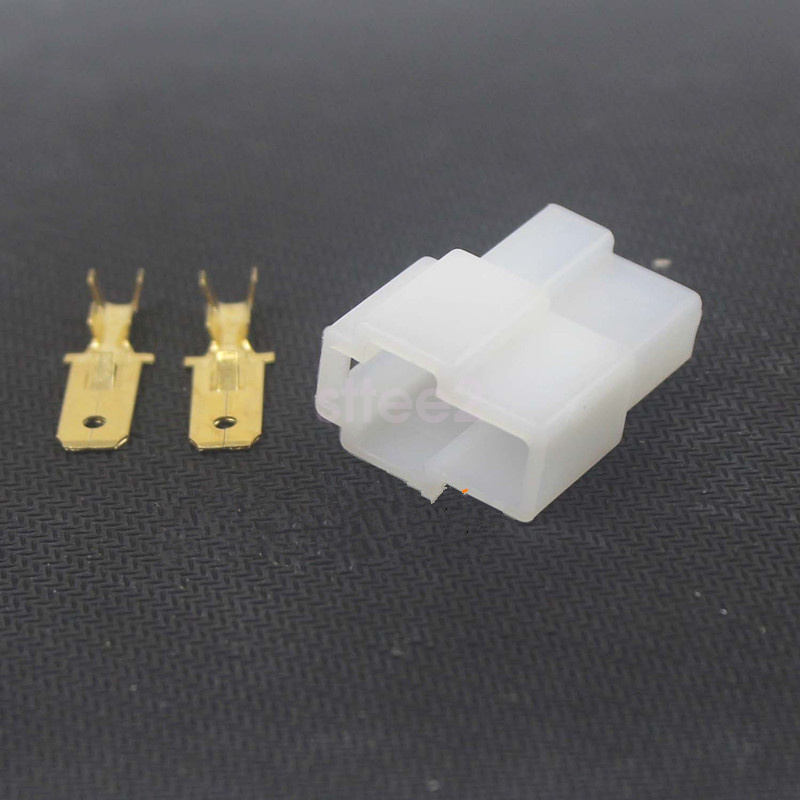 T Type Replacement Power PLUG Connector for Alinco Kenwood Icom Yaesu ...