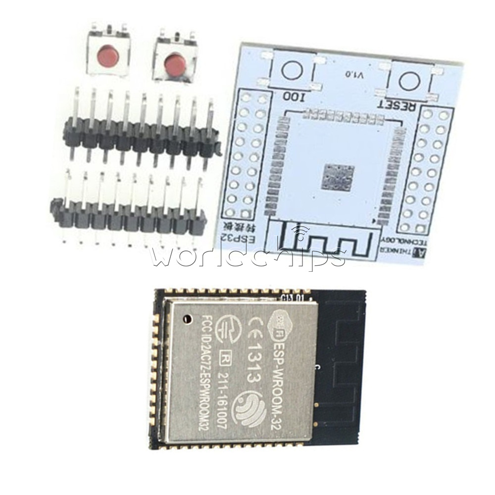 Espressif ESP-WROOM-32 ESP32 ESP32S IoT Wifi Wlan BLE Module+Adapter ...