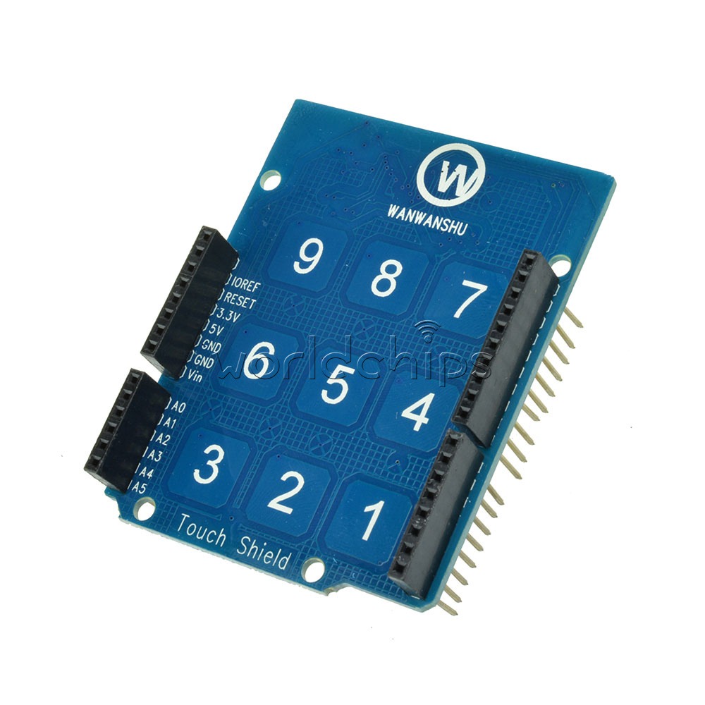 Touch Shield Capacitive Touchpad 3x3 Keypad For Arduino Uno R3 Mega