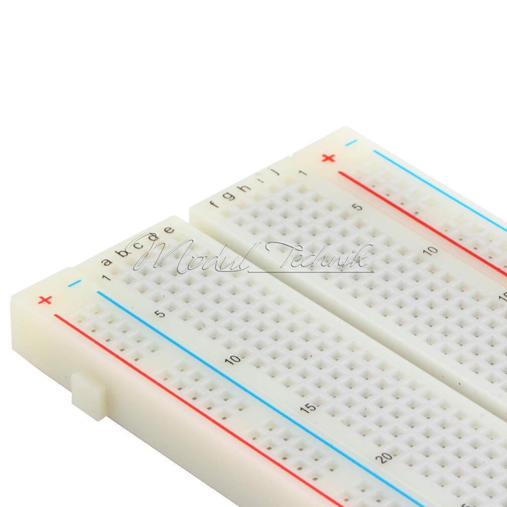 Mb 102 830 Kontakte Breadboard Steckboard Experimentierboard Mb102 Arduino New Ebay